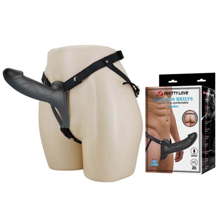 Crni nakitnjak Jockstrap harness | Landon