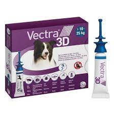 Vectra 3D za pse dog 10-25kg,, cena je za jednu ampulu, kupovina u veterinarskoj apoteci