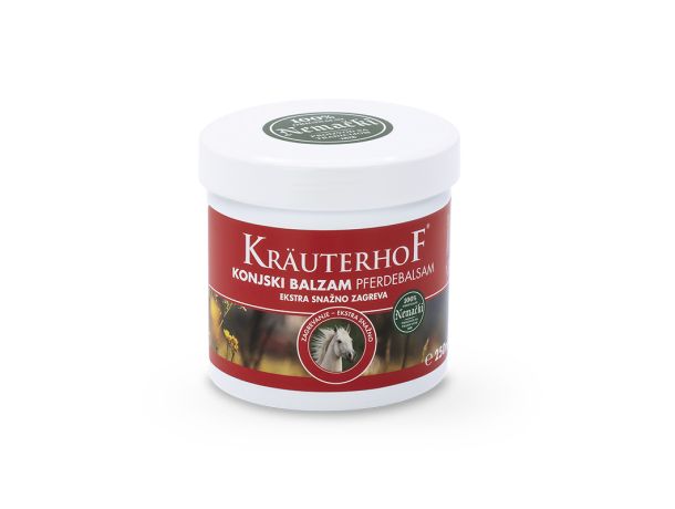 KRAUTERHOF KONJSKI BALZAM 250mL ekstra jak (crveni)