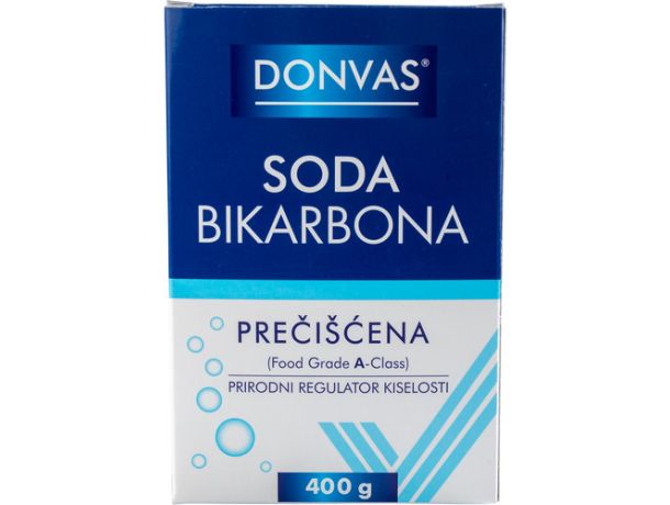 SODA BIKARB. PRECISCENA 400gr DONVAS