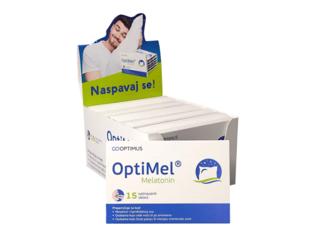 OPTIMEL MELATONIN TBL A 15