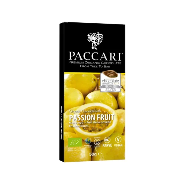 Paccari organska čokolada sa marakujom – 50g