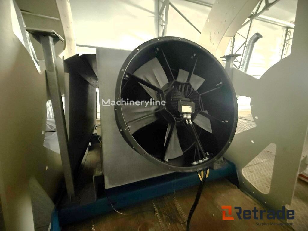Prodaje se Ebmpapst EBM Pabst EC axial fan på 20" platform ventilacionu opremu na aukciji