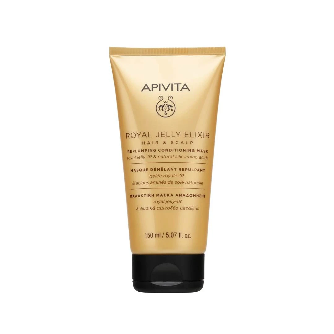 APIVITA ROYAL JELLY ELIXIR Maska za Volumen i Mekoću Kose 150 mL
