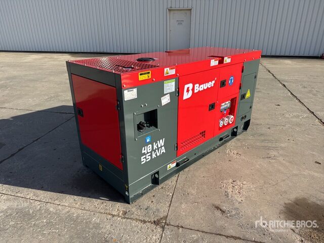 Prodaje se Bauer GFS-40KW diesel generator na aukciji