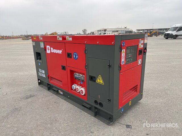 Prodaje se Bauer GFS 16 ATS diesel generator na aukciji