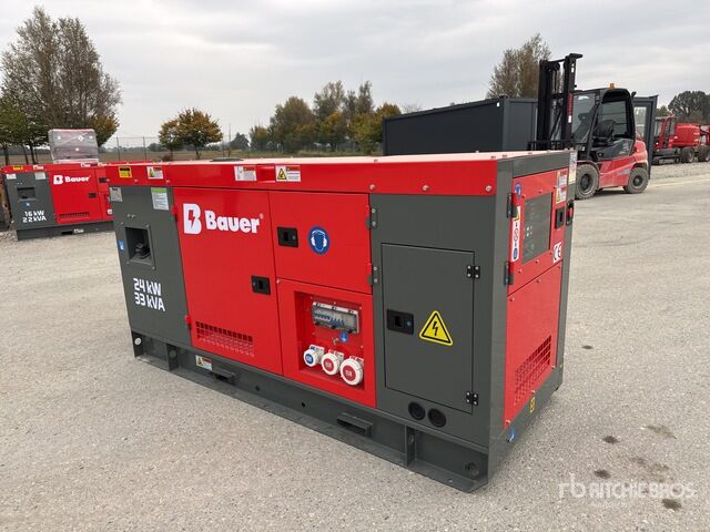 Prodaje se Bauer GFS 24 ATS diesel generator na aukciji