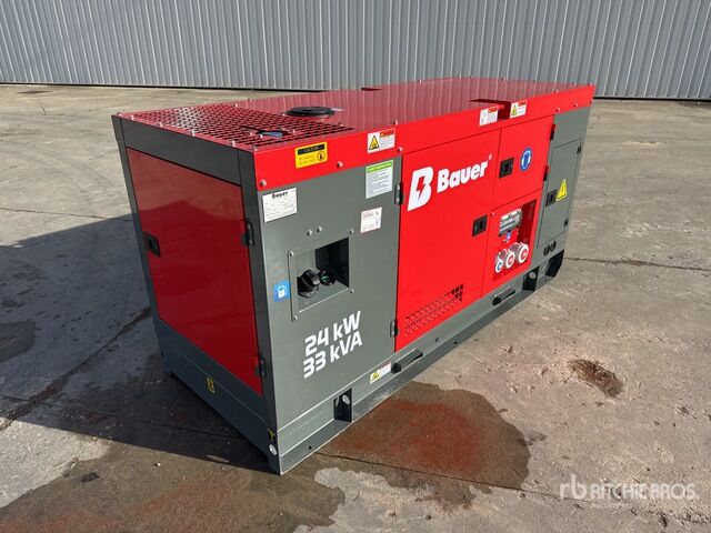 Prodaje se Bauer GFS-24KW diesel generator na aukciji
