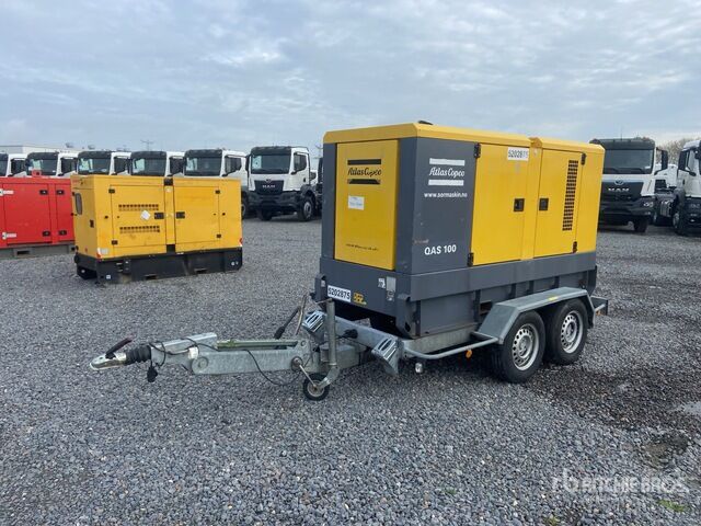 Prodaje se Atlas Copco QAS100 diesel generator na aukciji