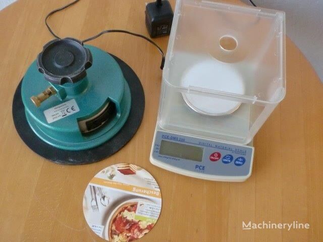 Digital paper weight per unit area scale PCE with reference cutt laboratorijska vaga