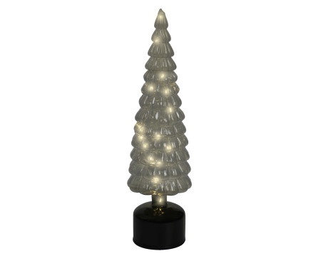 Novogodišnja dekoracija - led rotating tree 40cm 489840 - green - kmg ( 044492 )