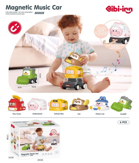 Ittl auto set 6 različitih vozila na baterije ( 672306 )