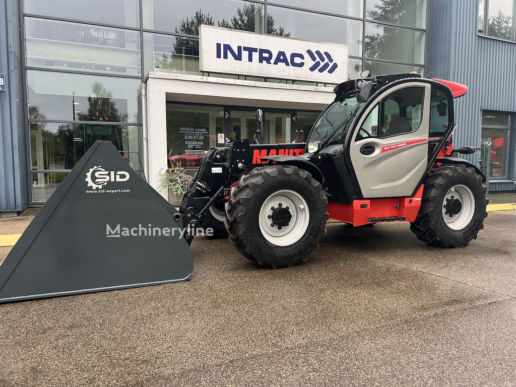 Manitou MLT 737-130 PS + teleskopski utovarivač