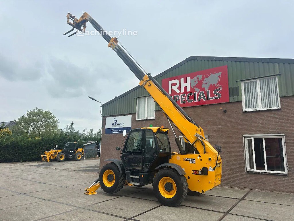 JCB 535V125 , 4087 HOURS,CE, 12,5 M LIFT HEIGHT, 3500 KG, AUXIARY HY teleskopski utovarivač