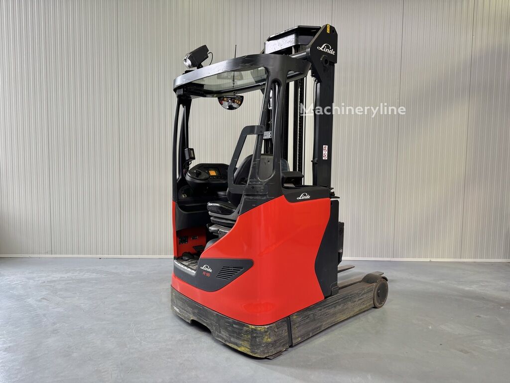 Linde R 16 - 01 ( 1120 ) * Triplex FFL !! FULL options !! regalni viljuškar