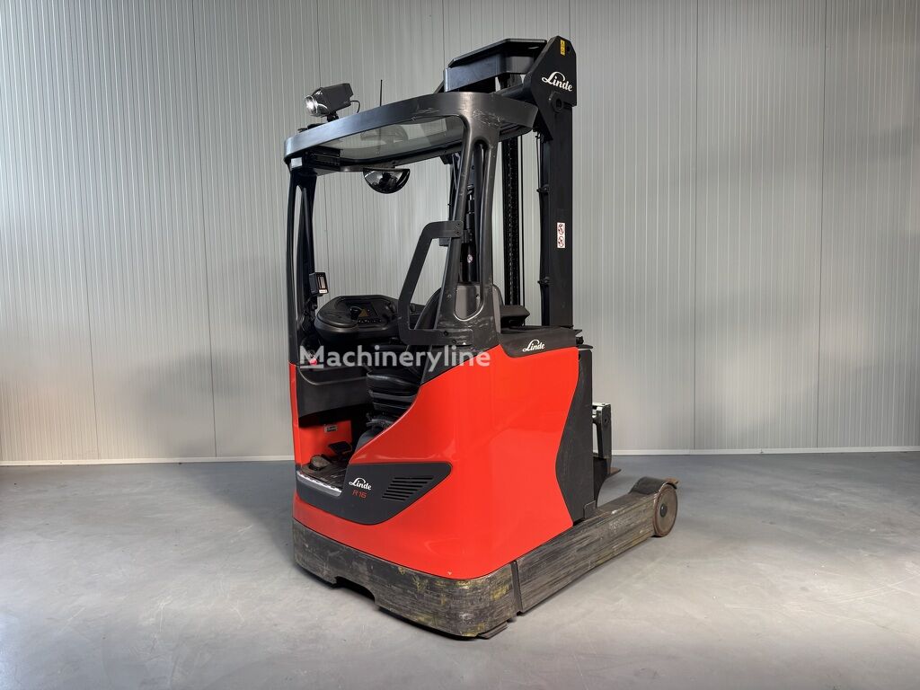 Linde R 16 - 01 ( 1120 ) * Triplex FFL !! FULL options !! regalni viljuškar