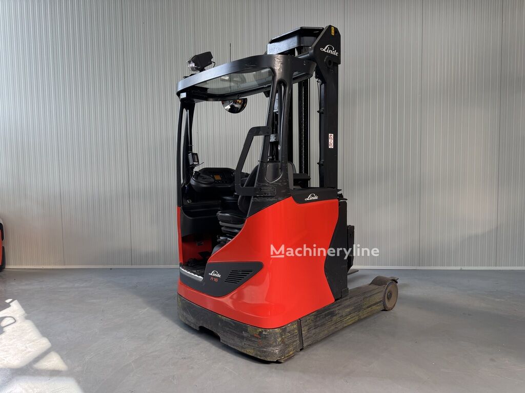 Linde R 16 - 01 ( 1120 ) * Triplex FFL !! FULL options !! regalni viljuškar