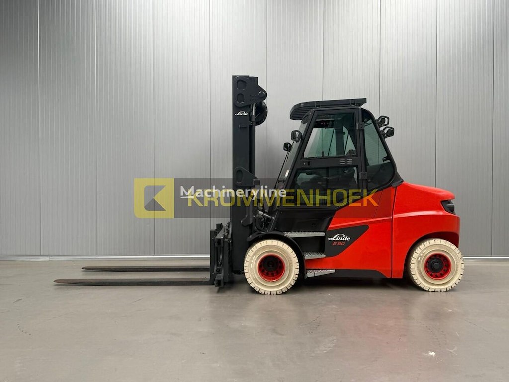 Linde E 80-900 električni viljuškar