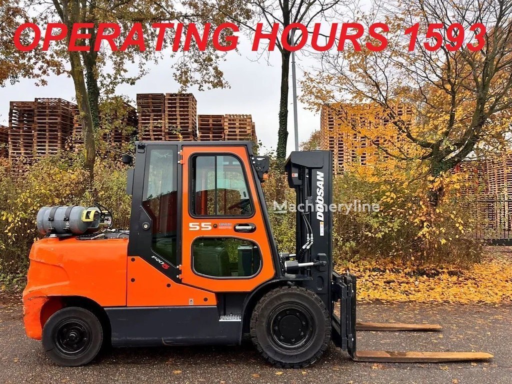 Doosan G55C-5 1593 HOURS viljuškar na gas