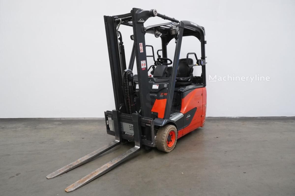Linde E 16 H EVO 386-02 električni viljuškar
