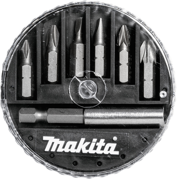 Makita 7-delni komplet nastavaka (PH SL PZ) + adapter (D-73271)