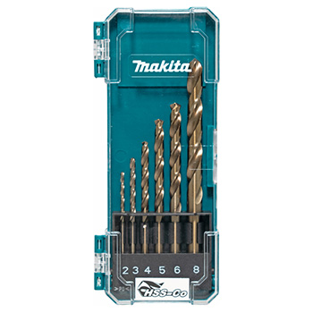 Makita 6-delni set HSS-Co burgija za metal (D-75758)