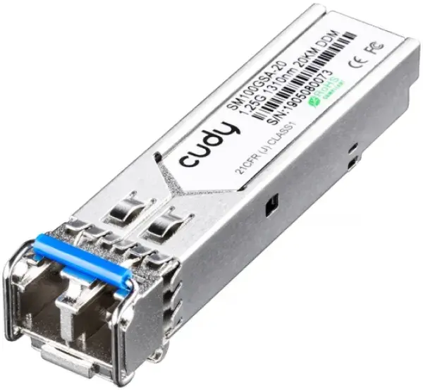 Cudy SFP modul SM100GSA-20, Single Mode 1.25G, LC, 1310nm, 20 km