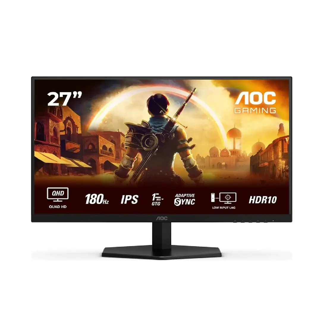 AOC Gaming monitor Q27G42XE, 27", QHD, IPS, 180 Hz, Crni
