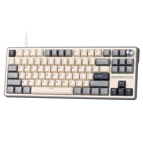 Royal Kludge Gaming mehanička tastatura R87, Bež