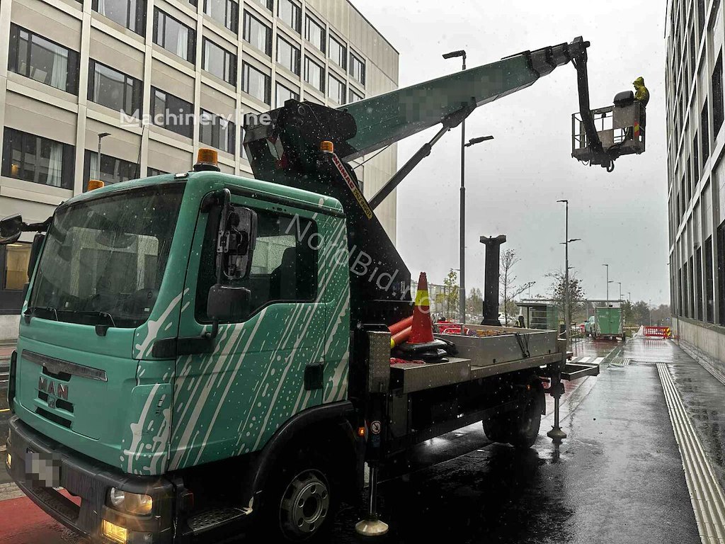 MAN TGL 7.150 *PALFINGER / WUMAG WT300 *JIB *30m *Euro 5 *VIDEO auto dizalica s korpom