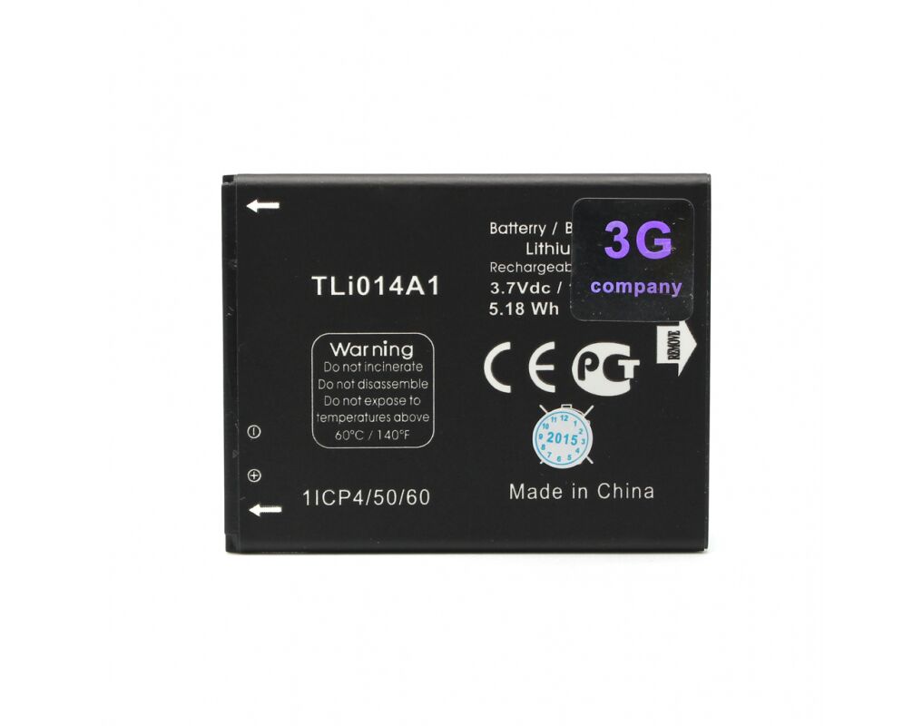 Baterija - Alcatel OT-985/OT Pixi 3 4.5/4027X/OT Pop D3 1400mAh TLi014A1