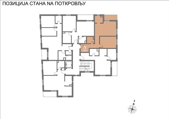 Bez provizije za kupca - Jajinci - 50,25m2