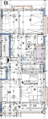 Novogradnja, centar, 88.97m2, cena + pdv