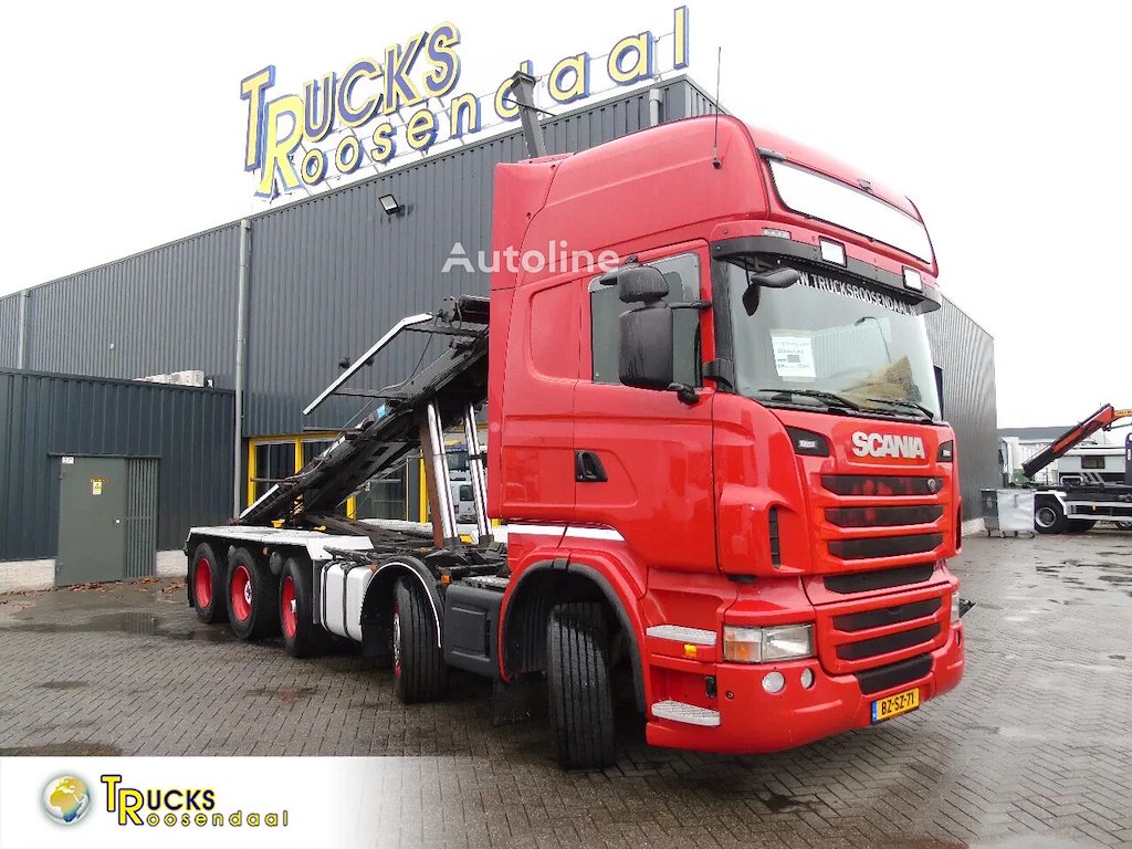 Scania R480 +10X2 + VBG CABLE 30TON kamion sa kukom za podizanje tereta
