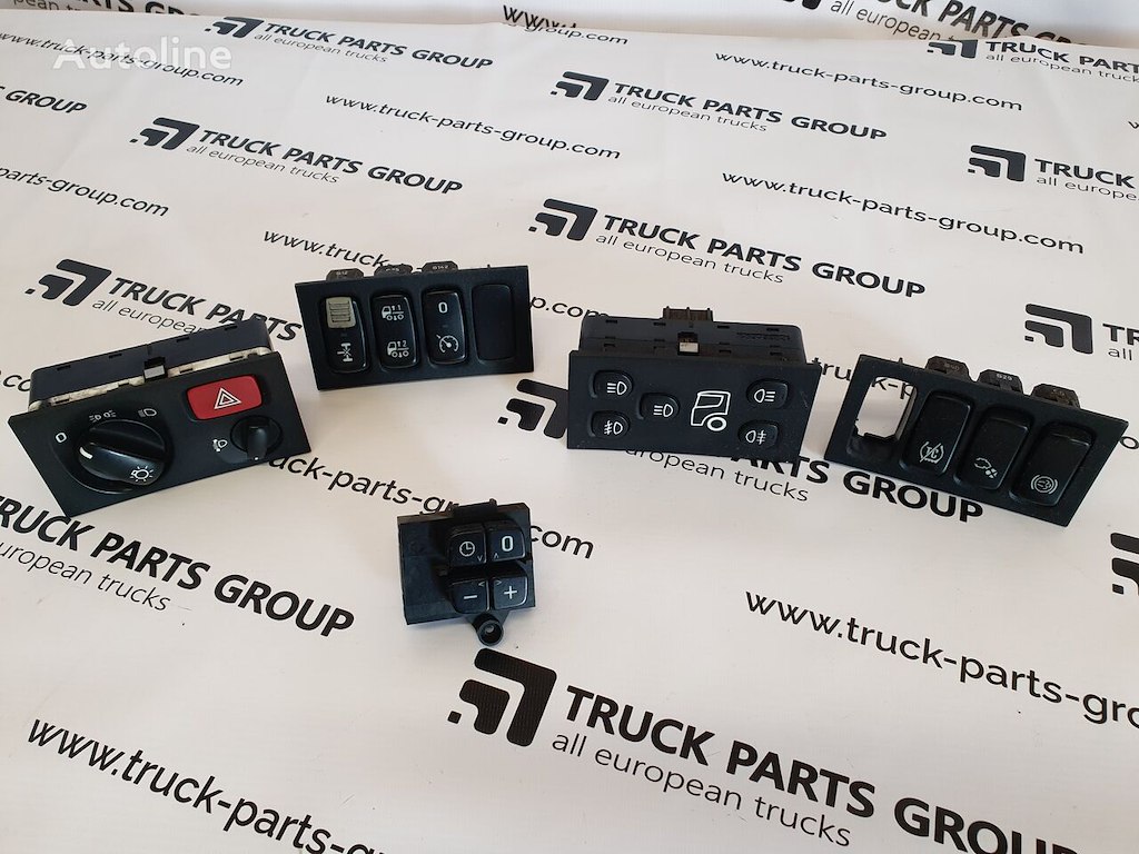 Scania headlights switch, dashboard, control pa SCANIA instrument tabla za Scania P, G, R, T series EURO3 kamiona