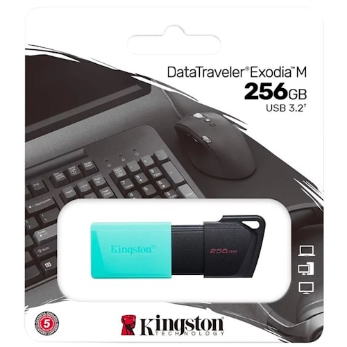 Flash disc USB 3.2. 256GB Kingston DTXM Exodia M