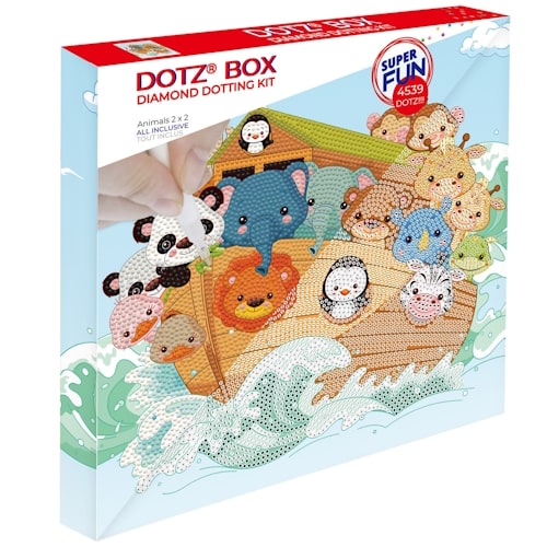 Diamond Dotz box dečije platno 28x28cm Animals DBX.044 NS33353