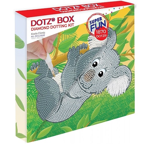 Diamond Dotz box dečije platno 22x22cm Koala Climb DBX.022 NS33372