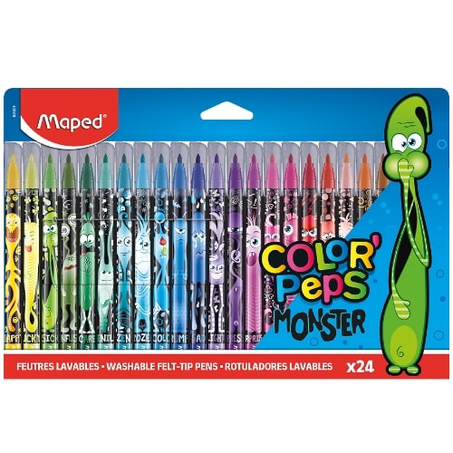 Flomasteri 24 boje Maped Monster M845401