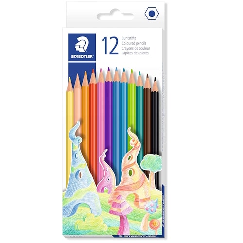 Staedtler drvene bojice 12 boja hexagonal 175 C12