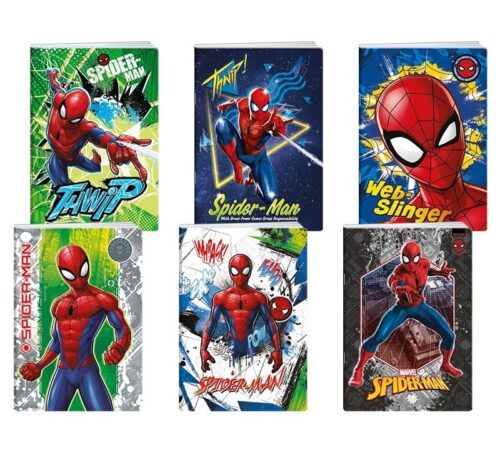 Sveska sa UV lakom Spider-Man A4 karo 50 lista Premium 326245