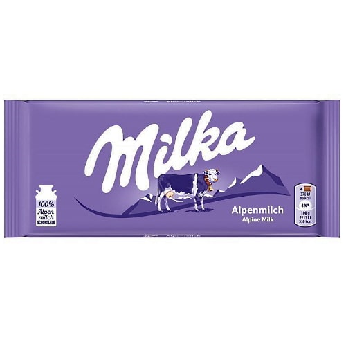 Milka Alpine milk mlečna čokolada 100g
