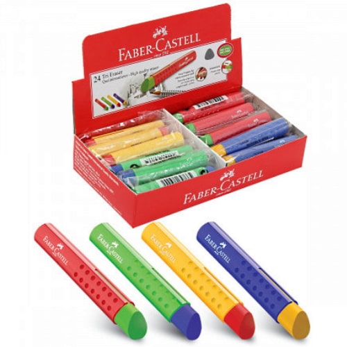 Faber Castell gumica Grip triangular u boji 182334