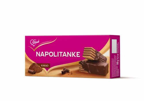 Napolitanke prelivene Štark 180g