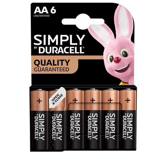 Duracell AA (LR6) alkalne baterije Basic 6kom