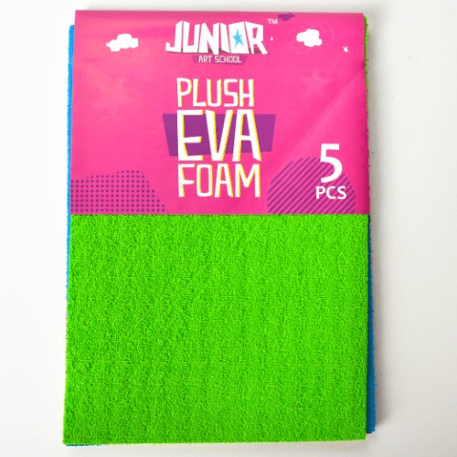 Jolly Color Foam eva pena A4 plush miks 5K blister 980184