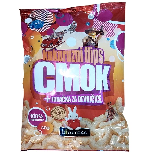 Flips Cmok 30gr sa igračkom za dečake i devojčice
