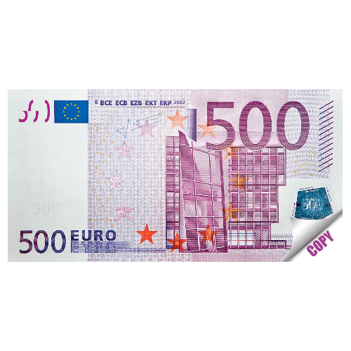 Notes 500 euro