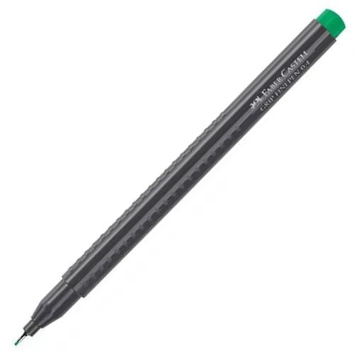 Lajner Grip zelen 0.4mm Faber Castell Finepen 151663