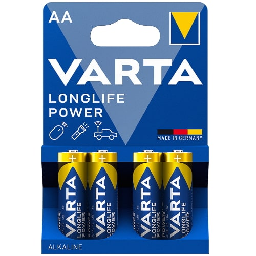 Varta AA LR6 1.5V alkalna baterija Longlife Power